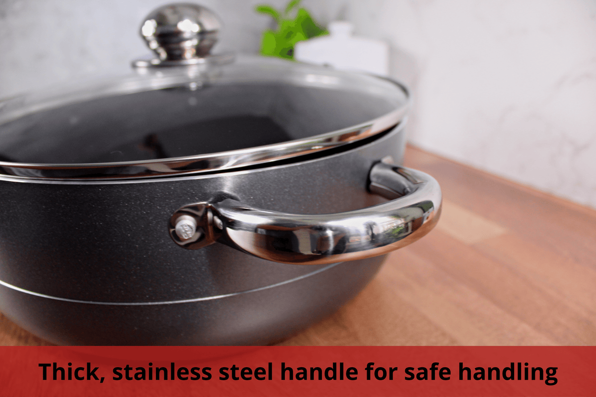 Caldero Non-Stick with Glass Lid – tucocina.us